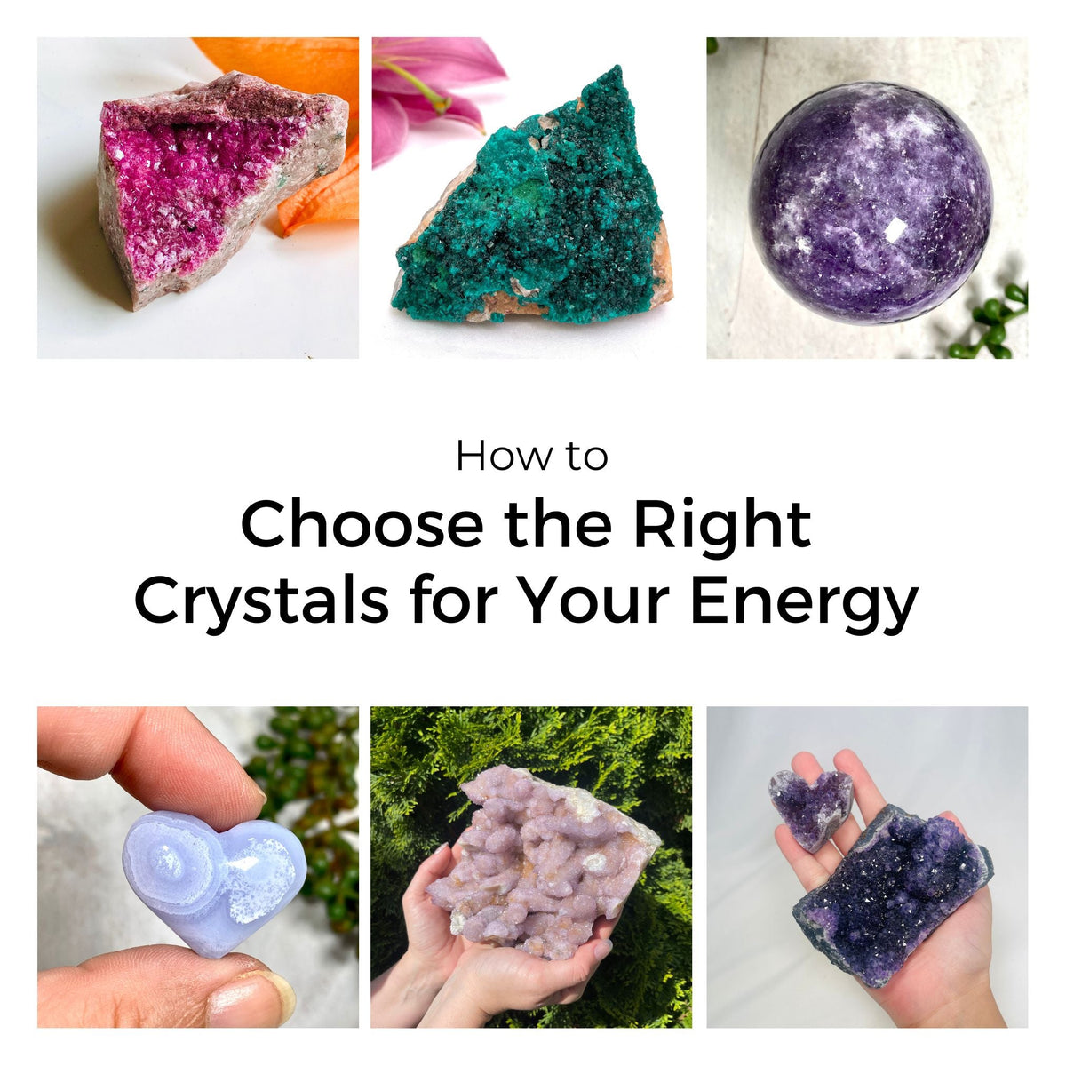 The Best Way to Choose the Right Crystals for Your Energy – Nature's Magick