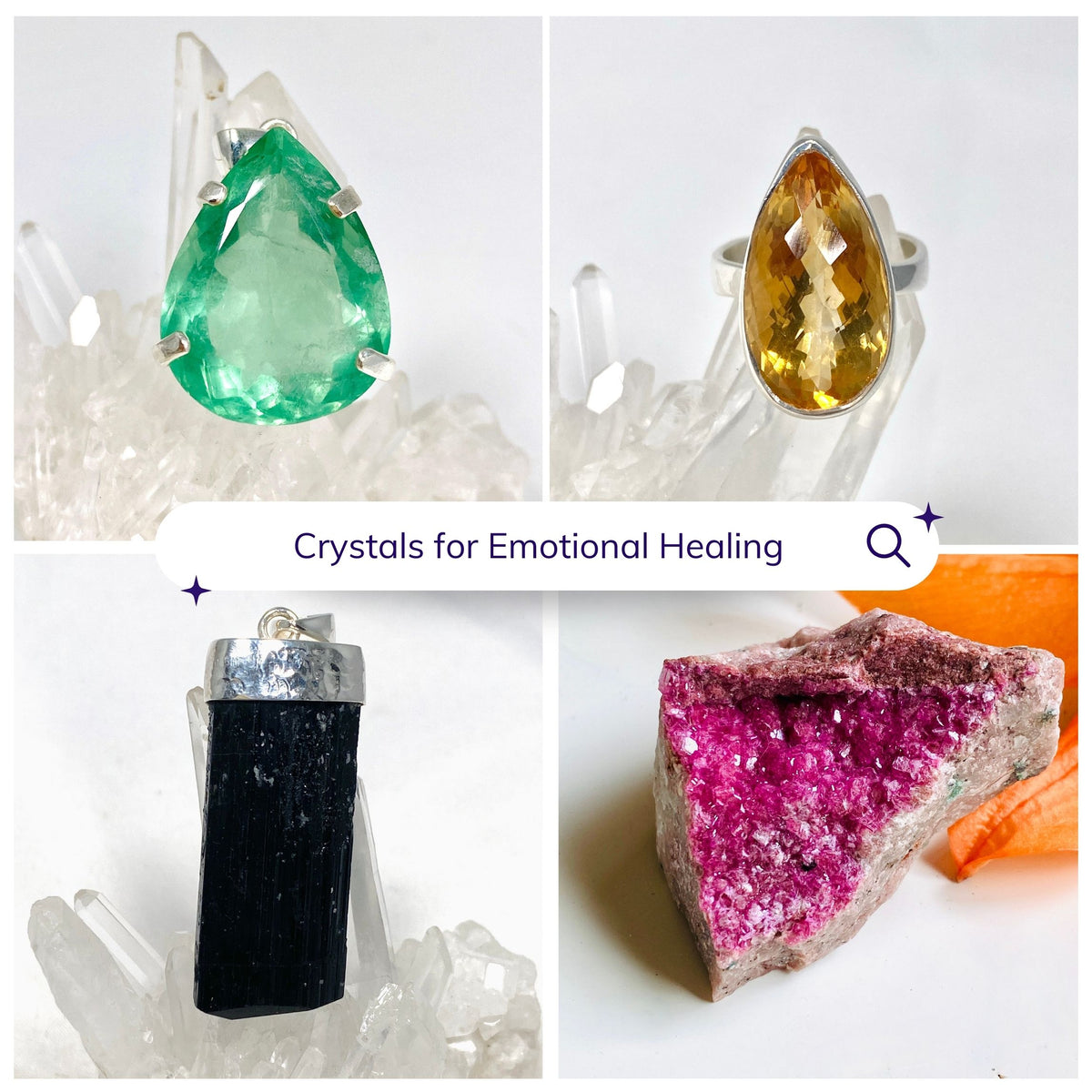 Crystals for Emotional Healling - Discover Nature's Magick