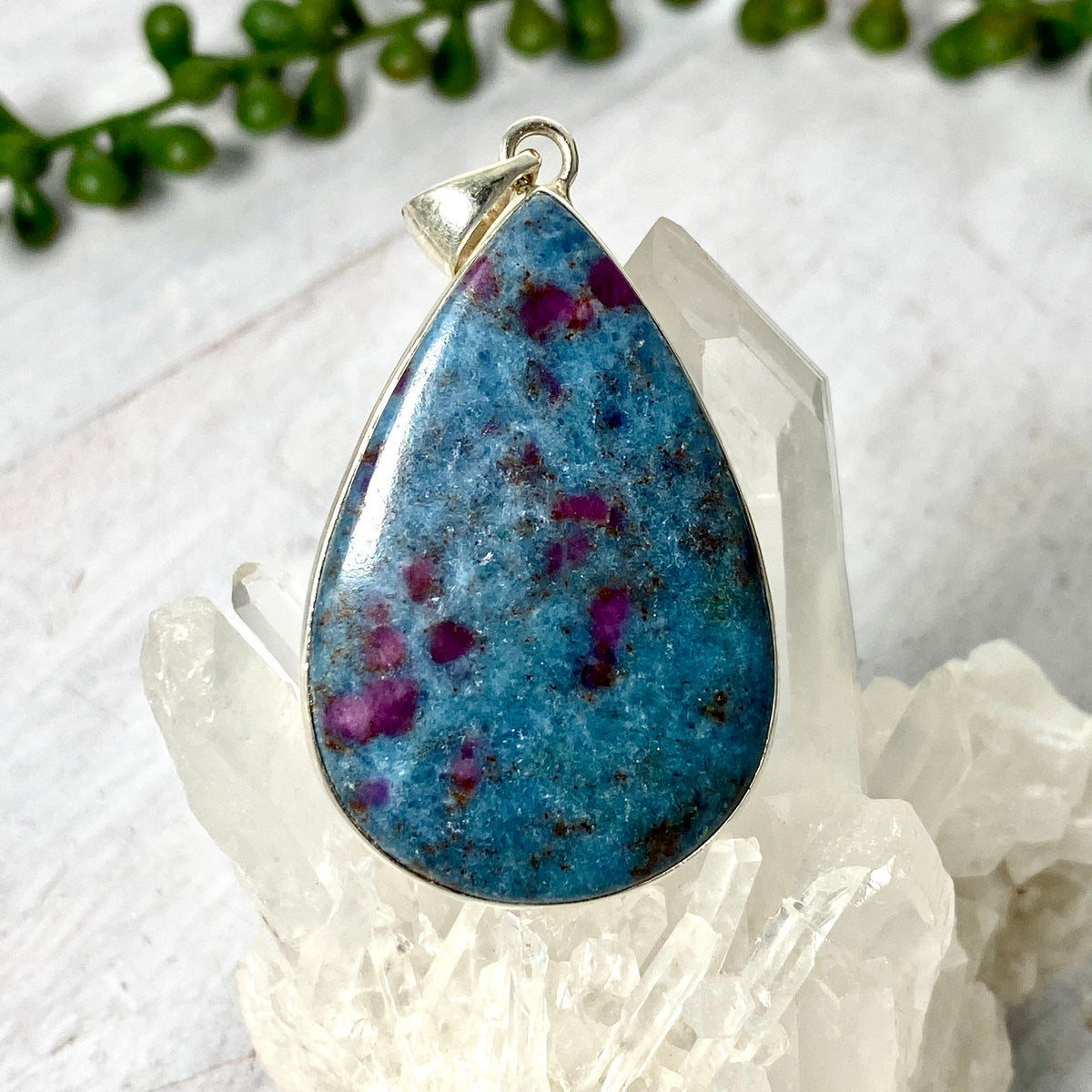 Ruby in Kyanite – Nature's Magick