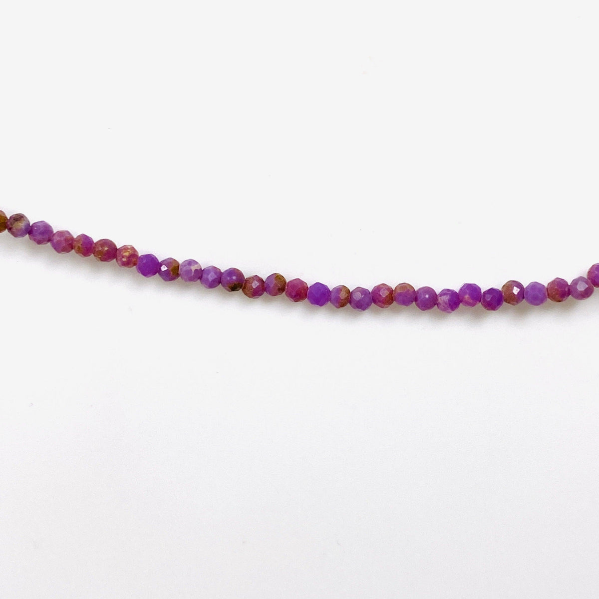 Micro Bead Necklace - Phosphosiderite – Nature's Magick