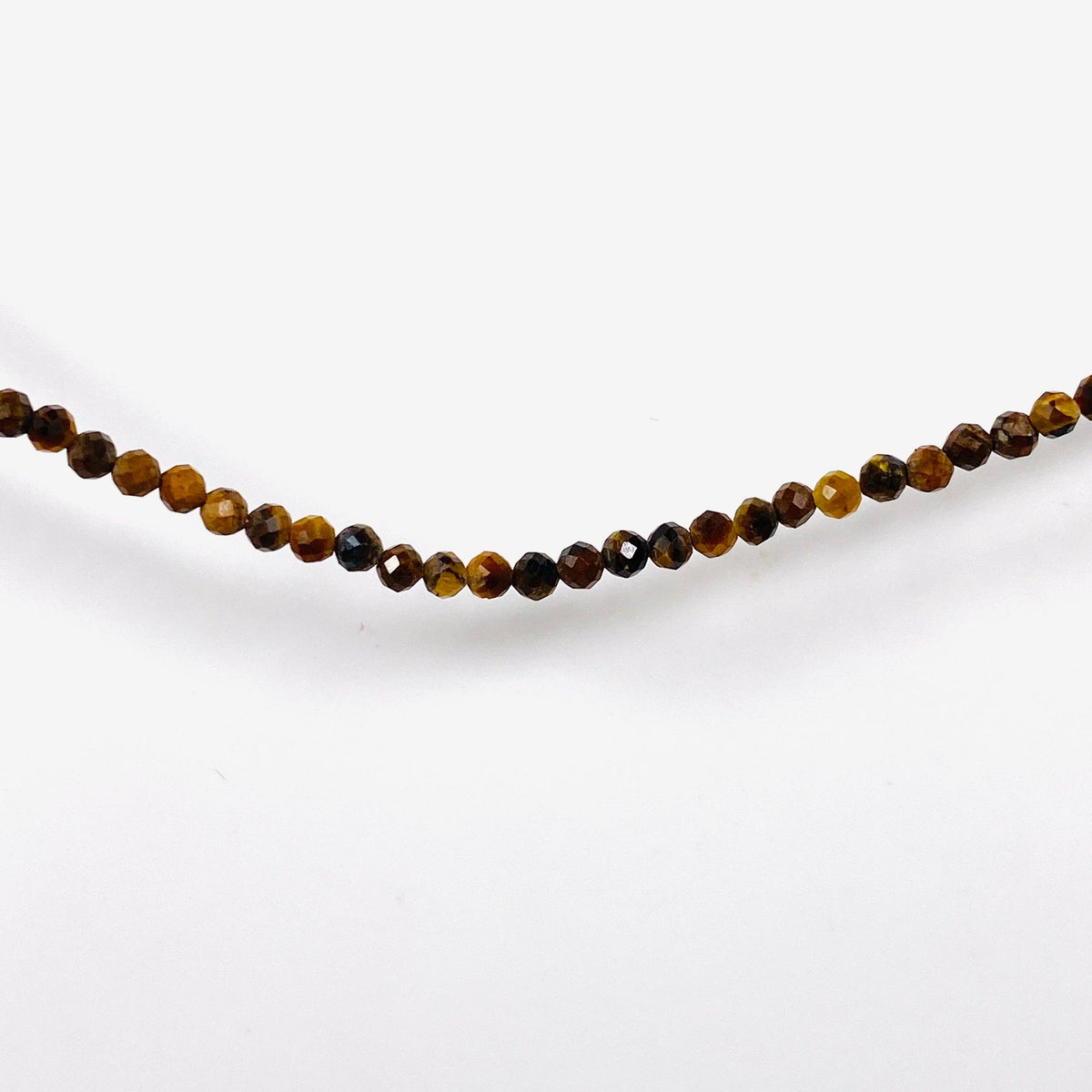 Micro Bead Necklace - Tigers Eye – Nature's Magick